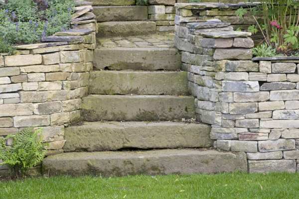 Dry Stone Walls, Stone Steps and Stone Features